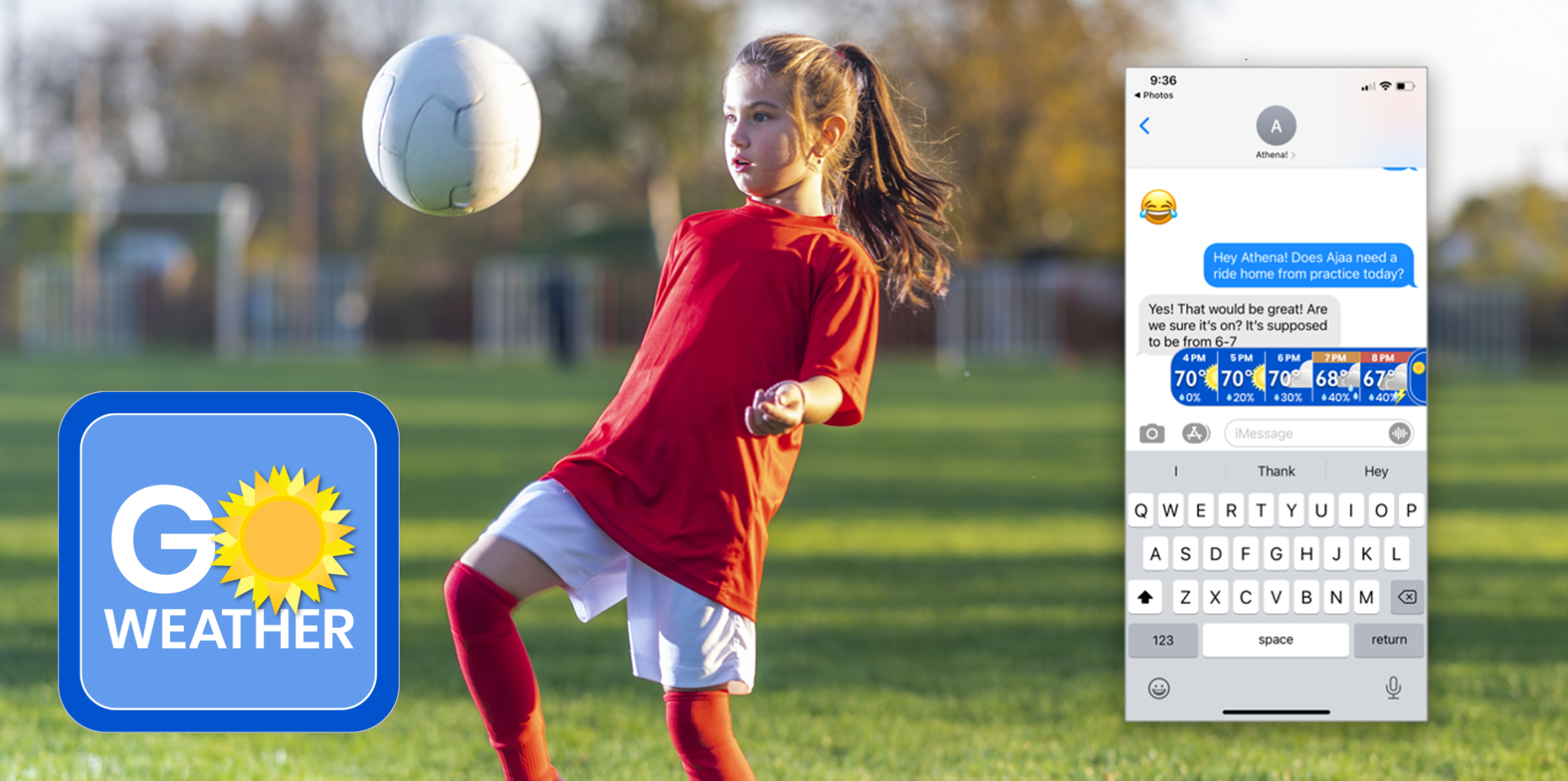 GO Weather UX/UI Widget – Marie Niehaus Minehart Design